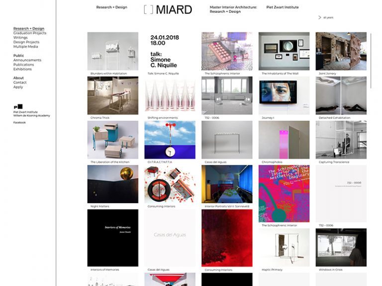 MIARD / MIARD launches online archive